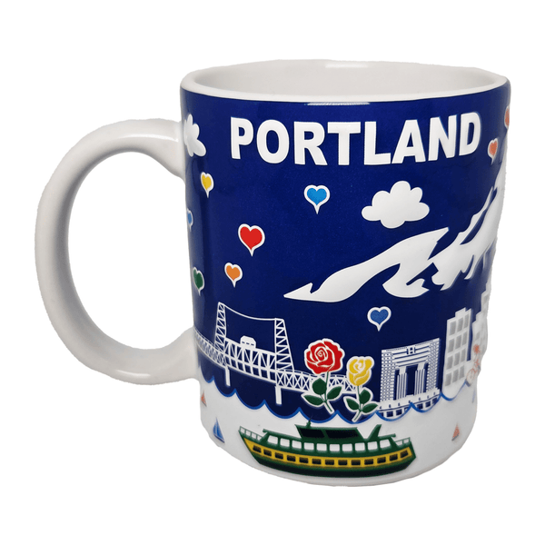Portland 3D Mug - Hello From Portland