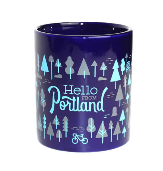 Portland Burst Mug | Portland Oregon Souvenirs & Gifts - Hello From ...