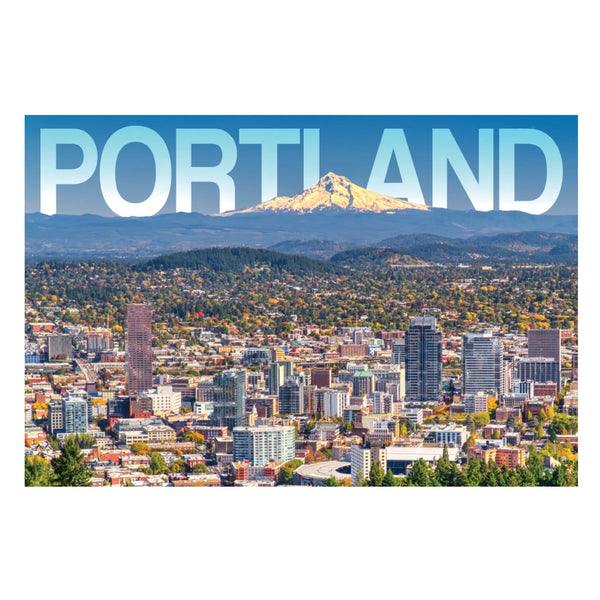 Portland From Above Postcard | Portland Oregon Souvenirs & Gifts ...